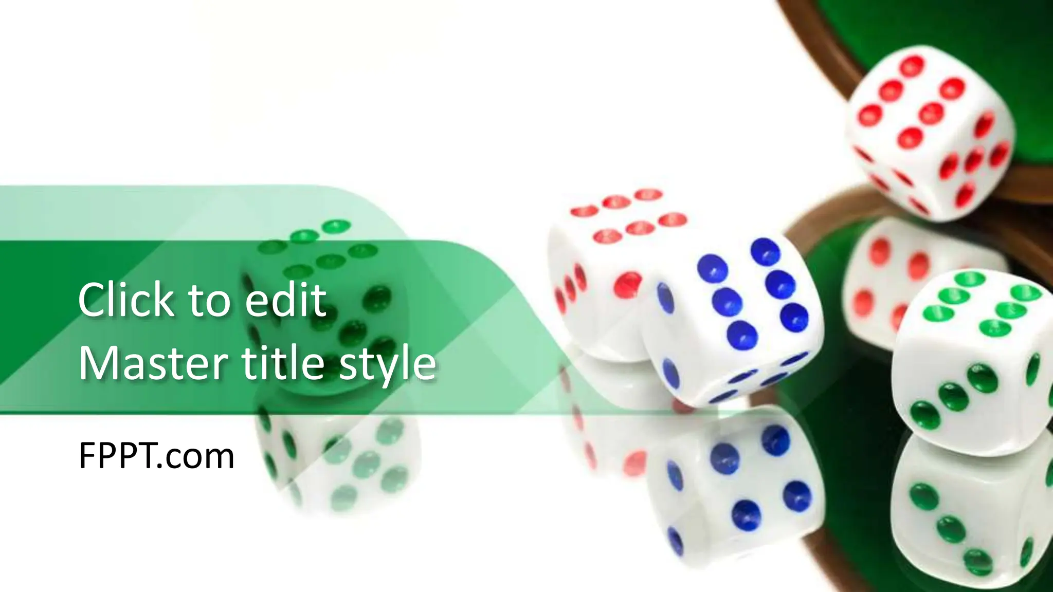 160869-dice-template-16x9 for powerpoint slides | PPT
