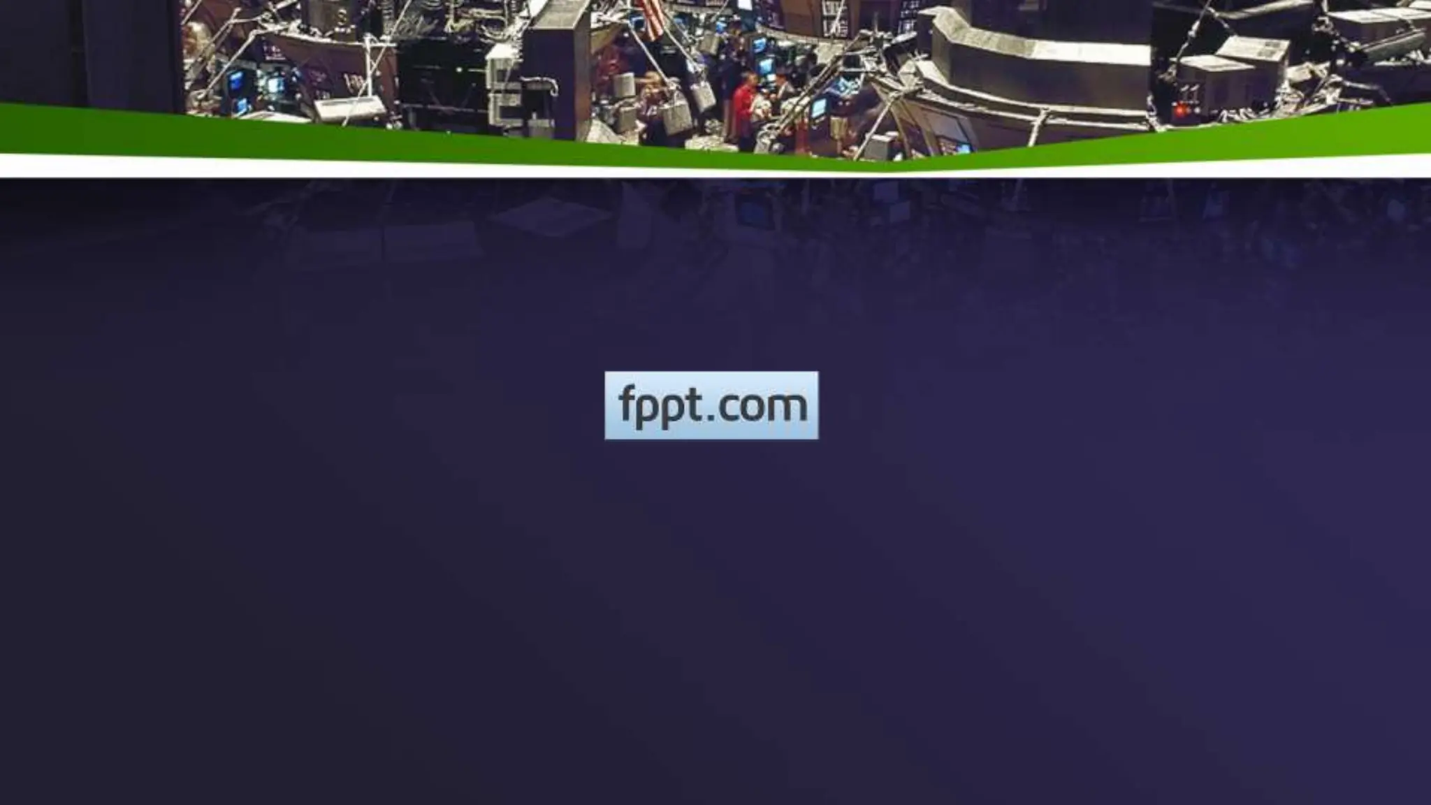 Free Stock Exchange PowerPoint Template. | PPTX