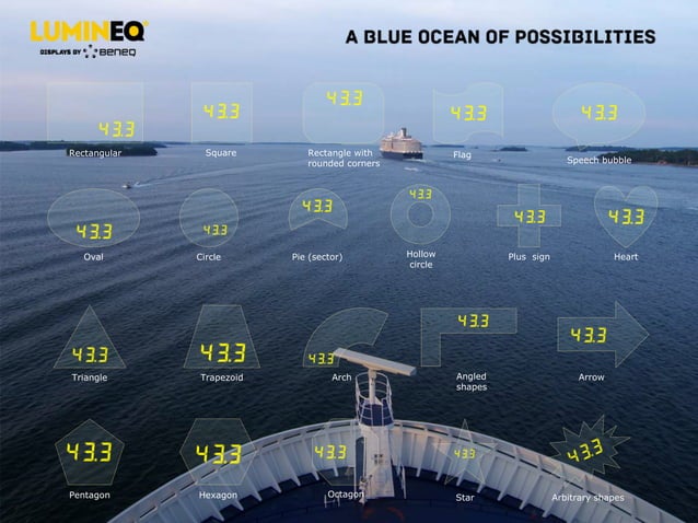 Beneq's Lumineq TASEL transparent displays | PPT