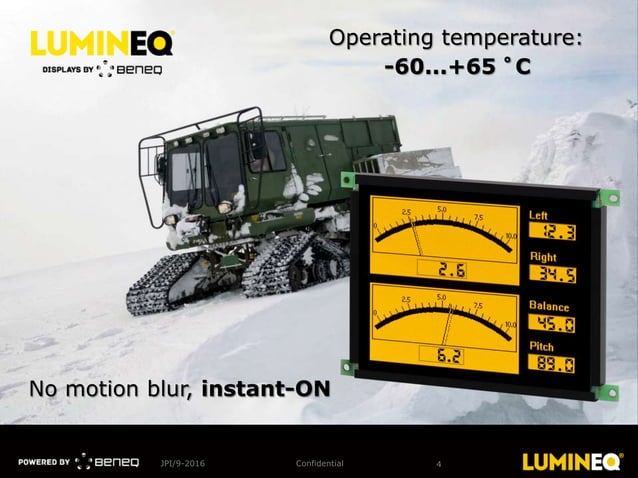 Beneq's Lumineq TASEL transparent displays | PPT