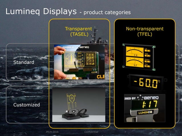 Beneq's Lumineq TASEL transparent displays | PPT