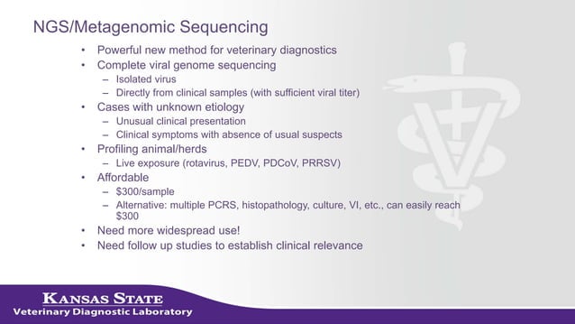 Dr. Ben Hause - Pathogen Discovery Using Metagenomic Sequencing | PPT