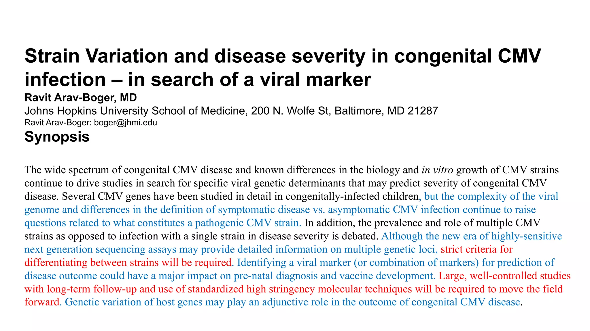 Dr. Stephanie Rossow - Applications of Next Generation Sequencing | PPT