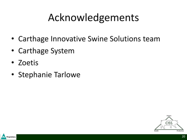 Dr. Laura Greiner - Practical Approaches to Managing Suckling Pig ...