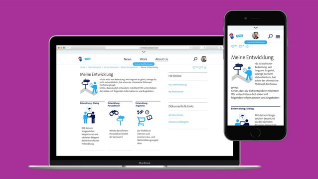 Swisscom Intranet/Employee Portal - Step Two Intranet & Digital ...
