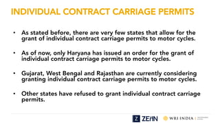 Transportation in India - The Law and its Application | PDF