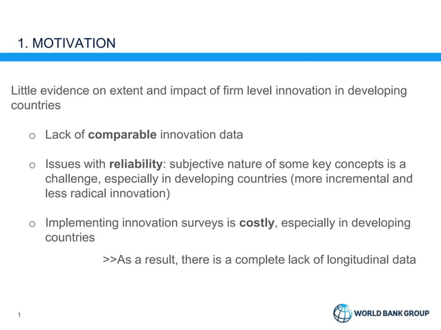 Muzi - measuring firm level innovation using short questionnaires | PPT