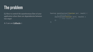 Promises - Asynchronous Control Flow | PPT