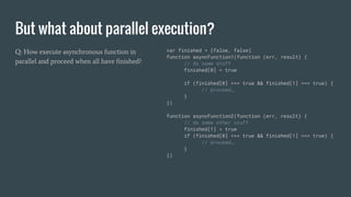 Promises - Asynchronous Control Flow | PPT