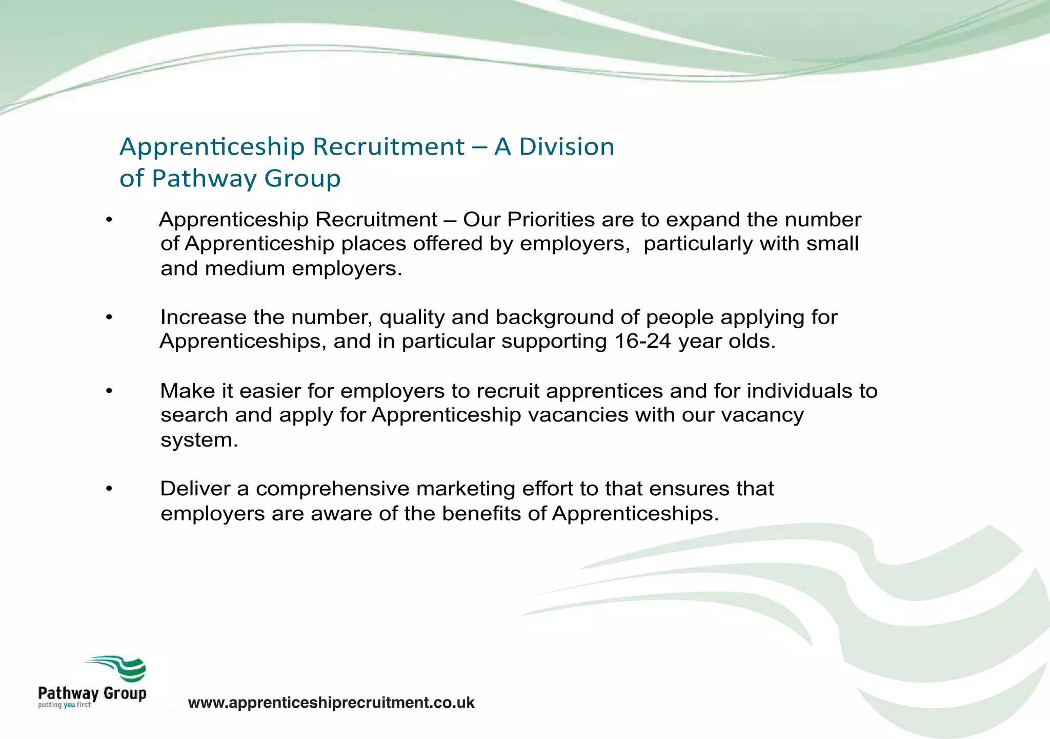 Apprentice Power-Point Presentation/What is Apprenticeship Recruitment ...
