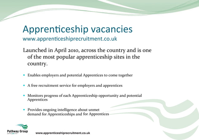 Apprentice Power-Point Presentation/What is Apprenticeship Recruitment ...