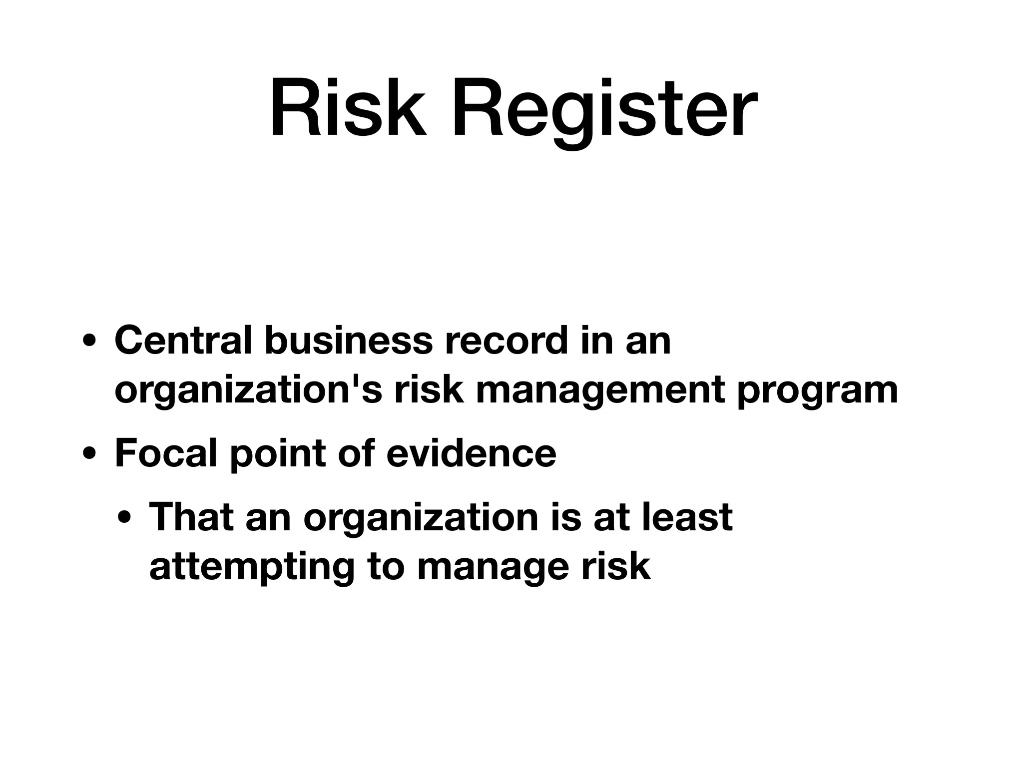 CNIT 160: Ch 3d: Operational Risk Management | PPT