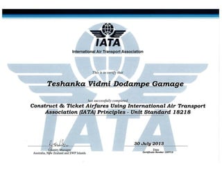 IATA | PDF