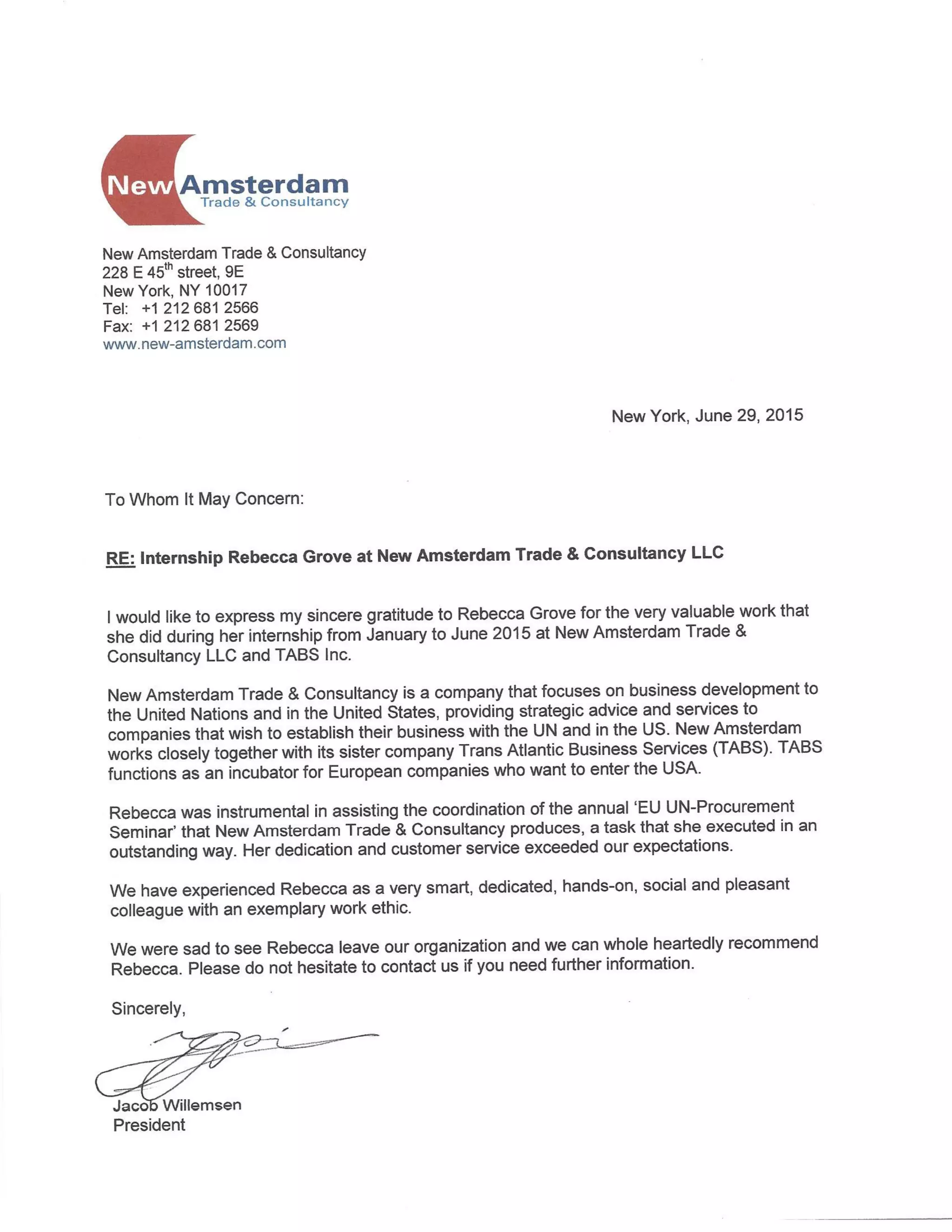 Reference Letter Ms Rebecca Grove (2) (1) | PDF