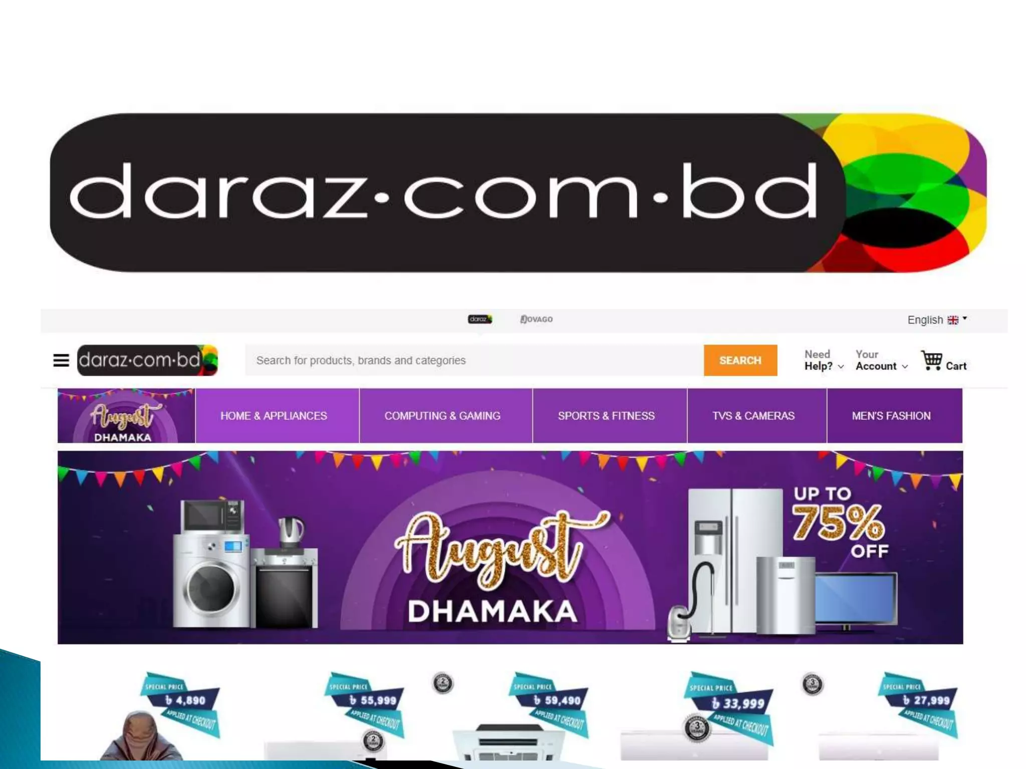 B2C e-commerce Presentation | PPTX