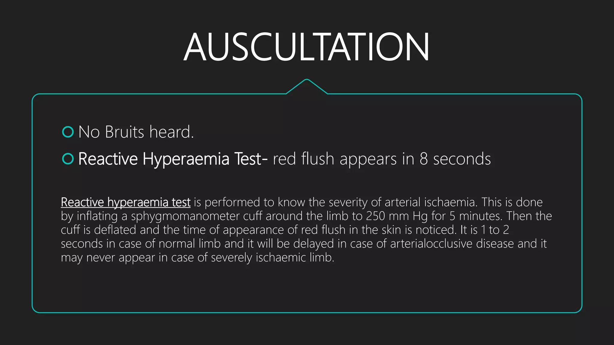 Peripheral Vascular Disease Case Presentation | PPTX