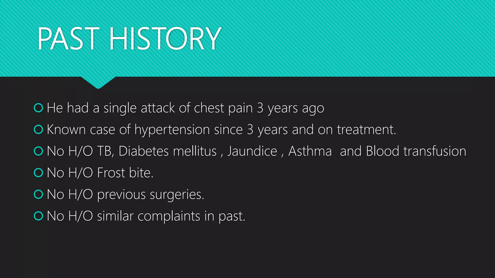 Peripheral Vascular Disease Case Presentation | PPTX