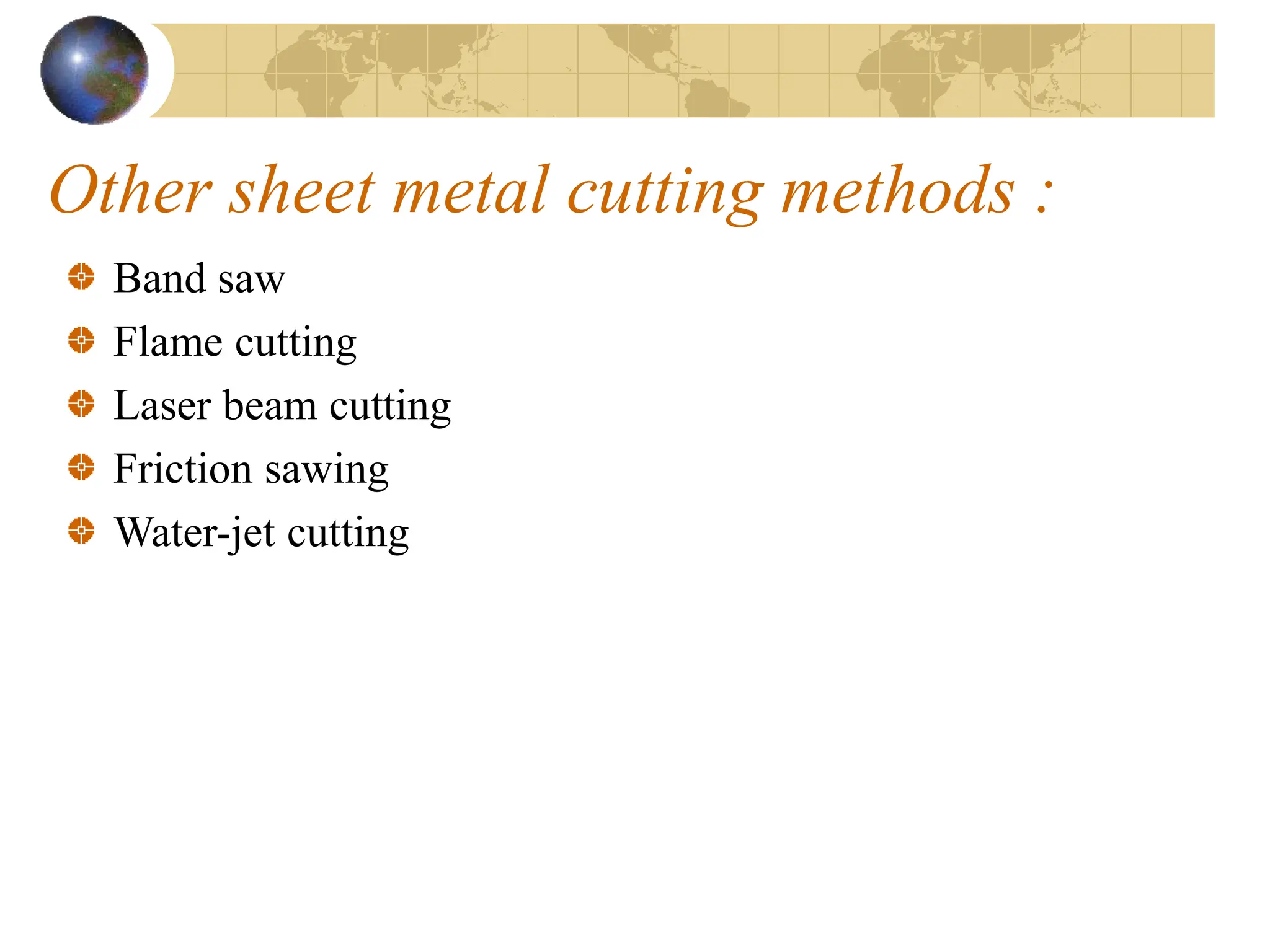 Sheet Metal Forming Process Presentation Ppt