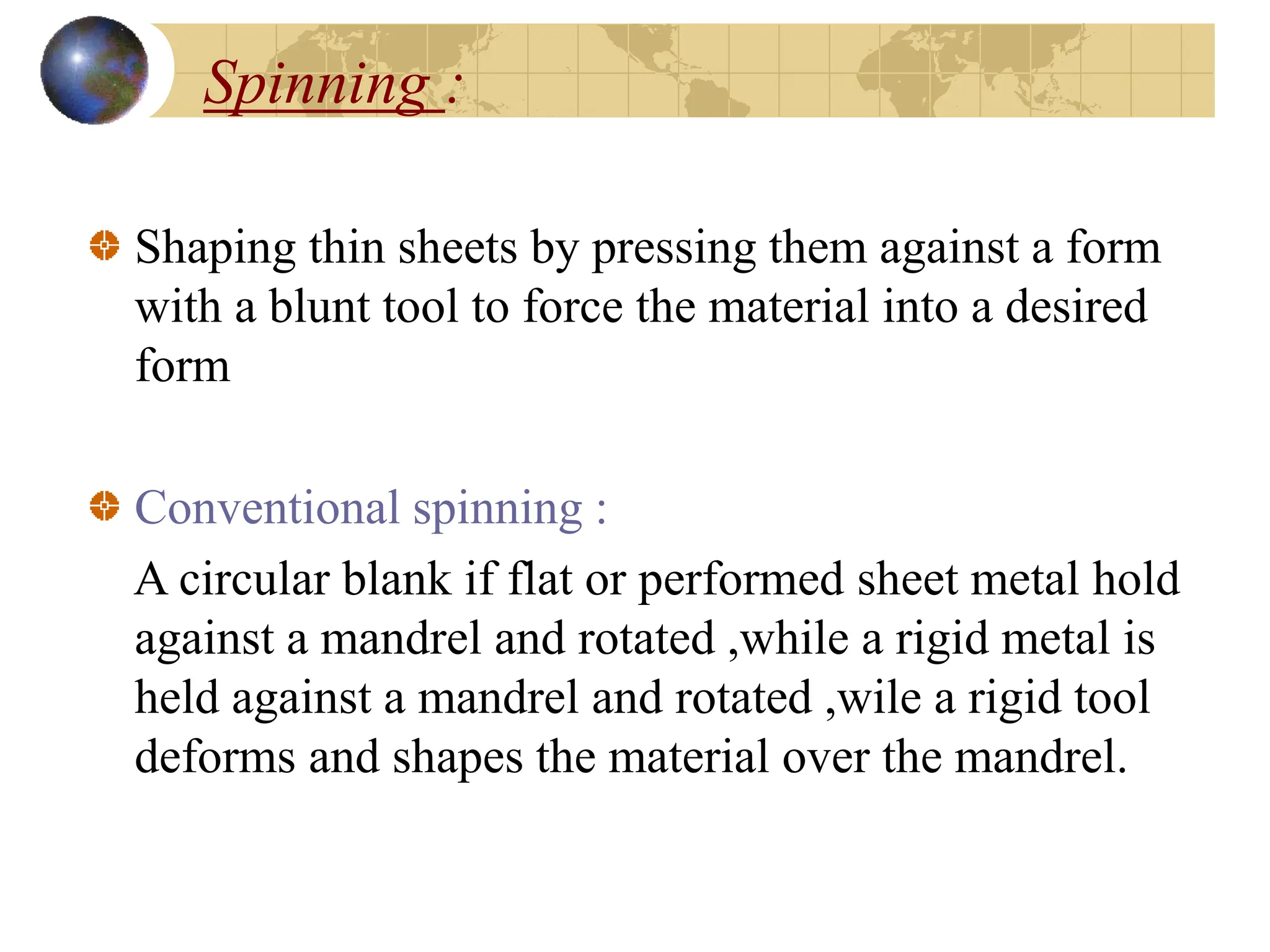 Sheet Metal Forming Process Presentation | PPT
