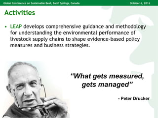 Dr. Greg Thoma - LEAP Partnership: Introduction, Achievements, and ...