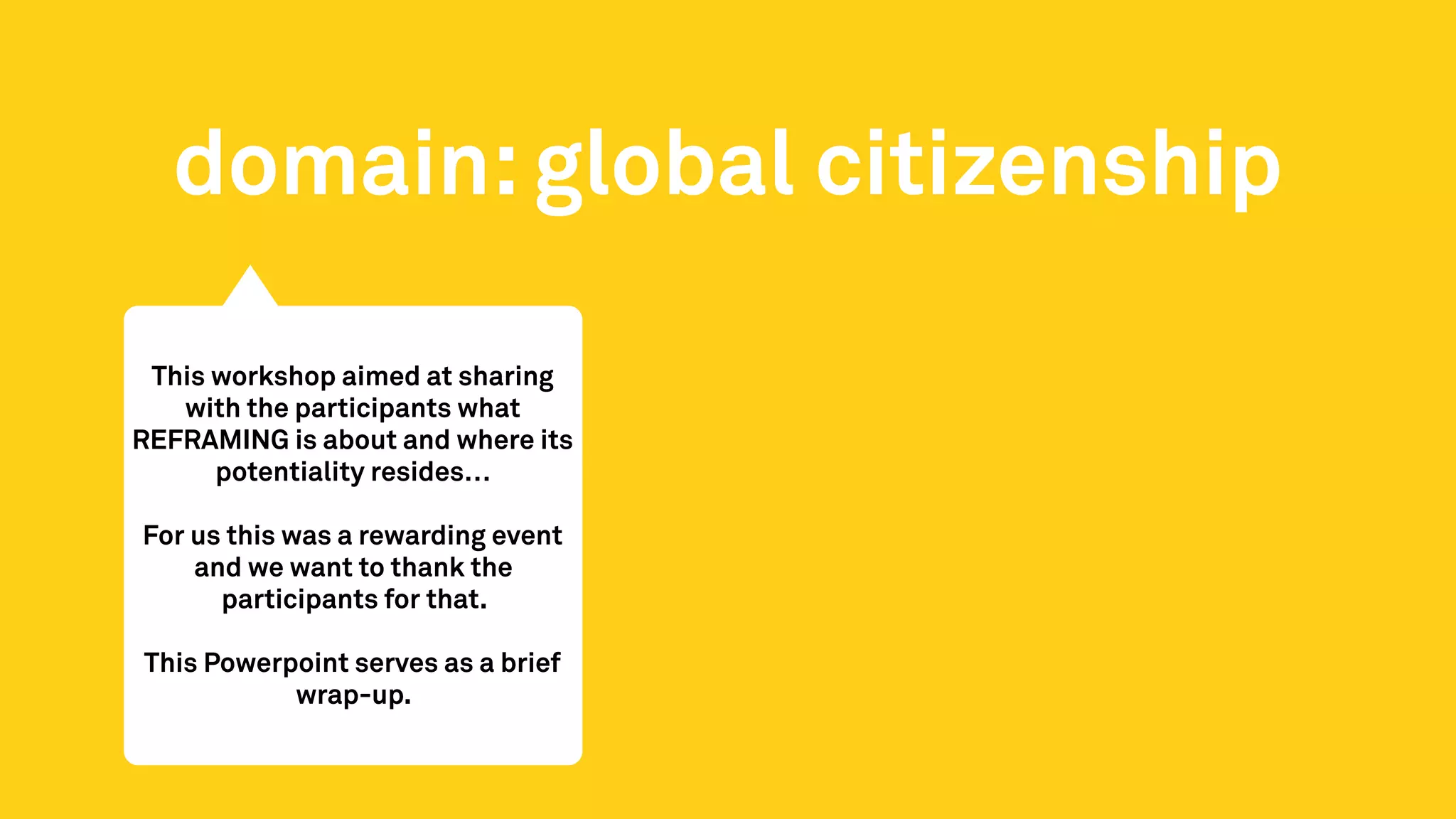 Reframing Studio - Design for Inclusive Citizenship | PDF