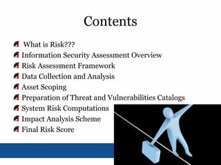 Information Serurity Risk Assessment Basics | PPT