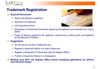 IP Protection System in Myanmar | PDF