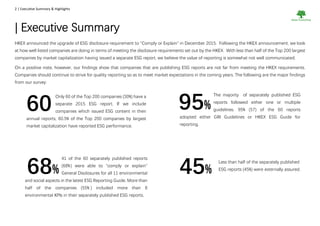 161023 Research on ESG reporting trend in HK | PDF