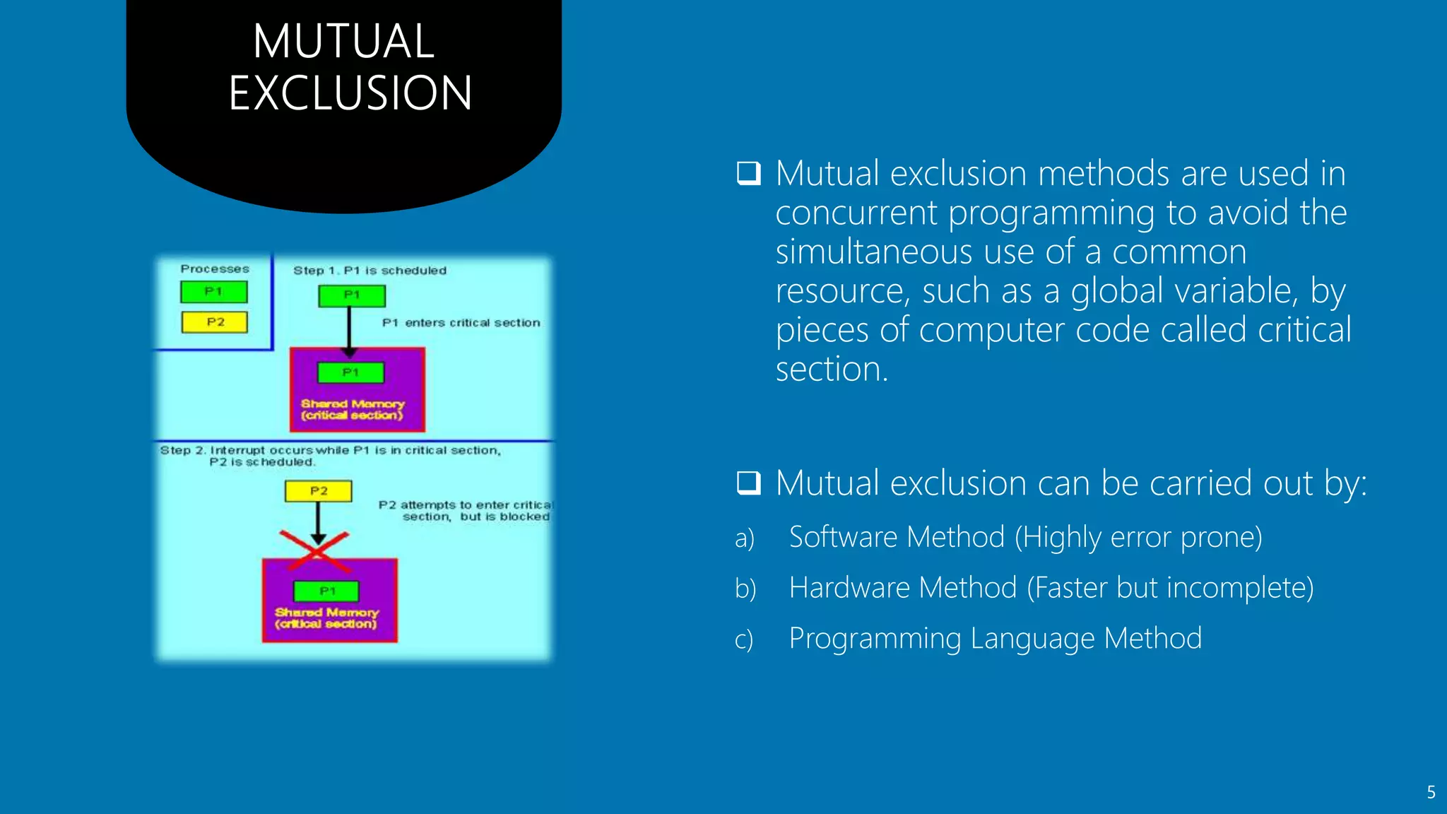 Critical Section in Operating System | PPTX | Operating Systems | Computer Software and Applications