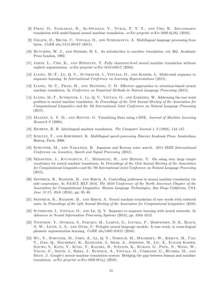 Google’s Multilingual Neural Machine Translation System: Enabling Zero ...