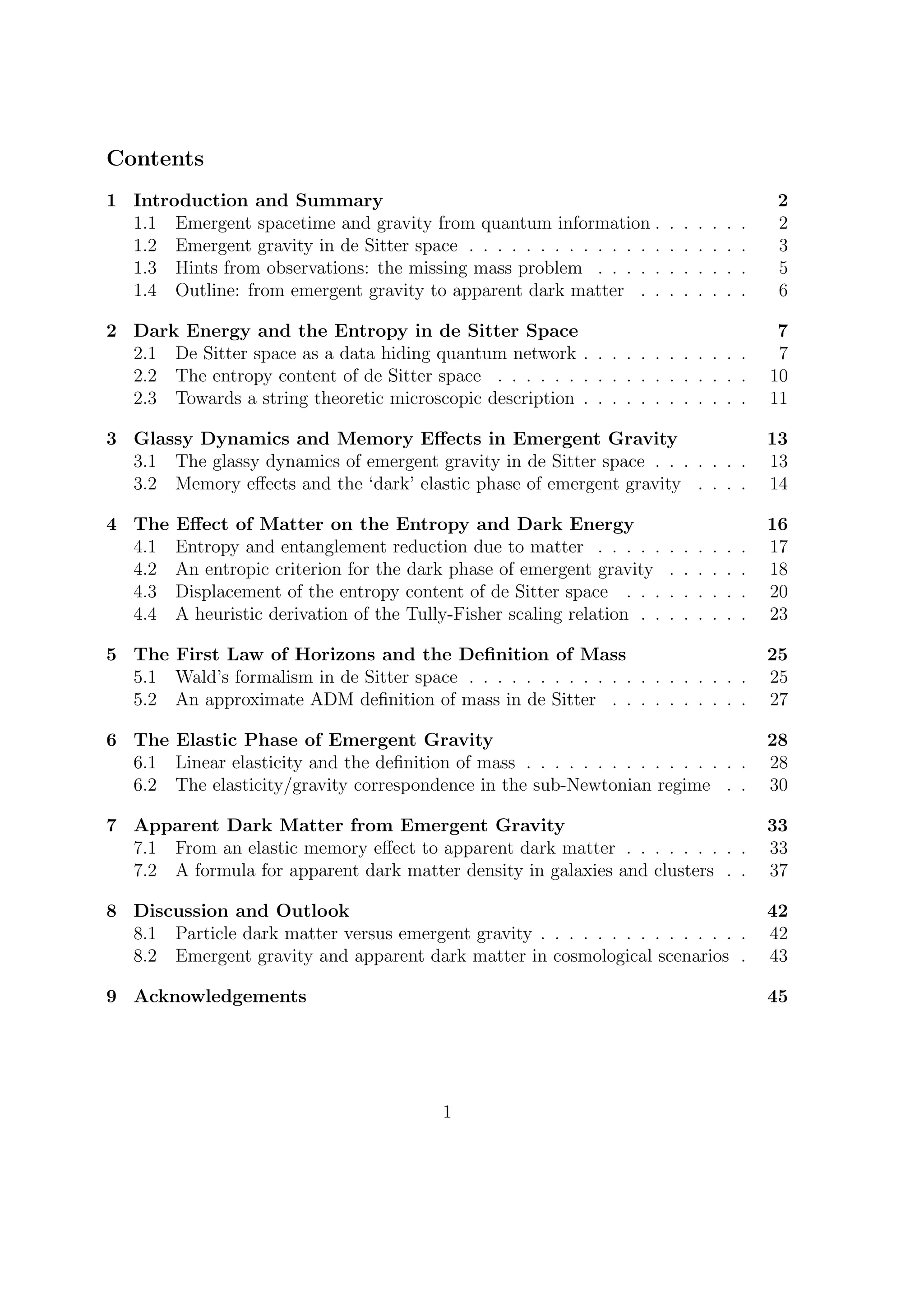 Anti-Universe And Emergent Gravity and the Dark Universe | PDF