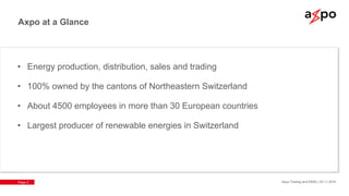 Axpo Trading: Master Data Management in the Energy Sector | PDF ...