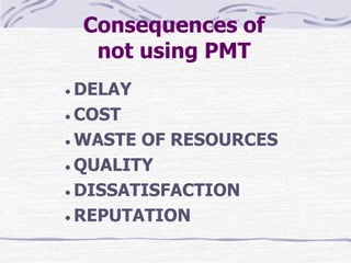 Project Management in healthcare and.ppt