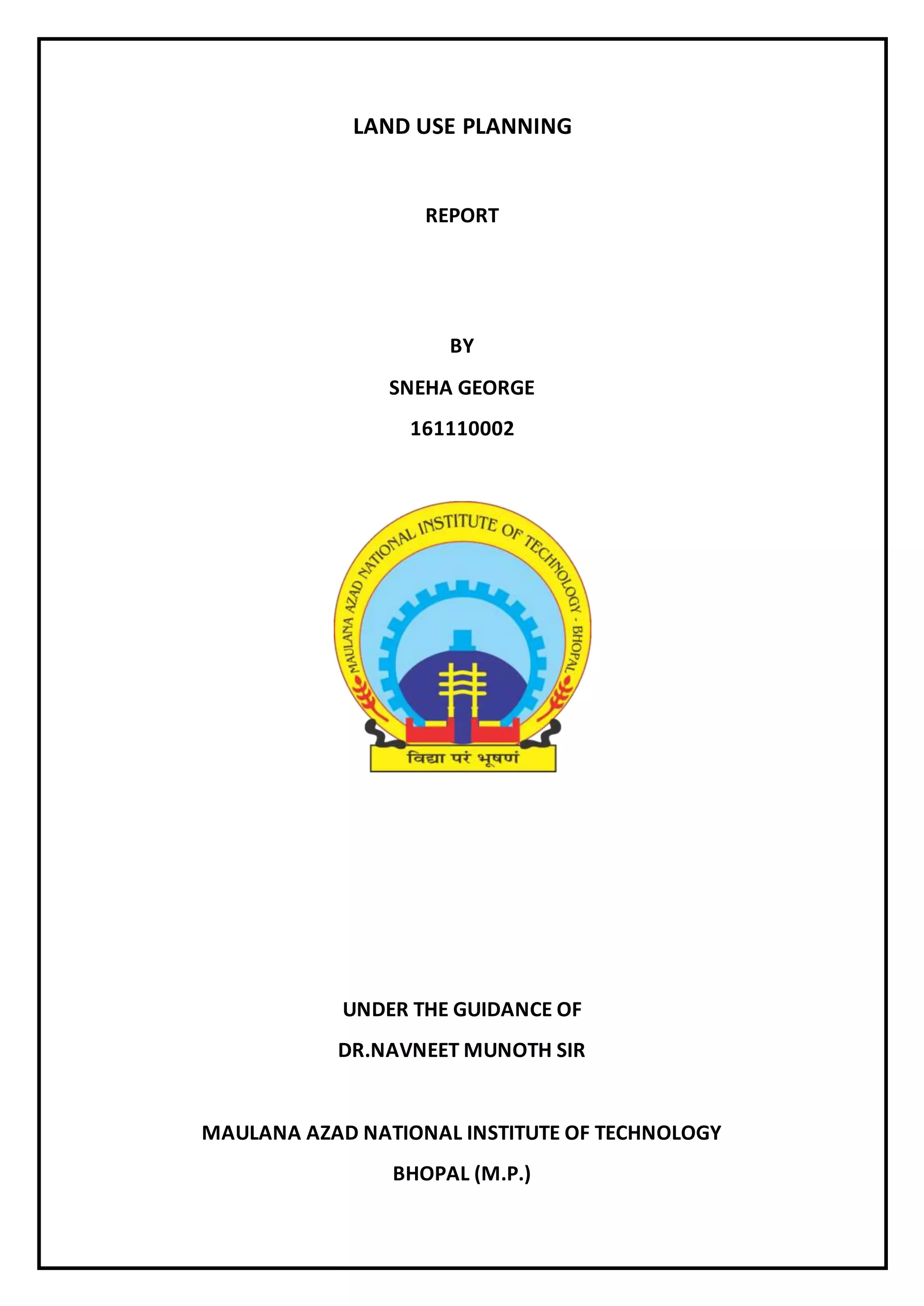 LAND USE PLANNING | DOCX