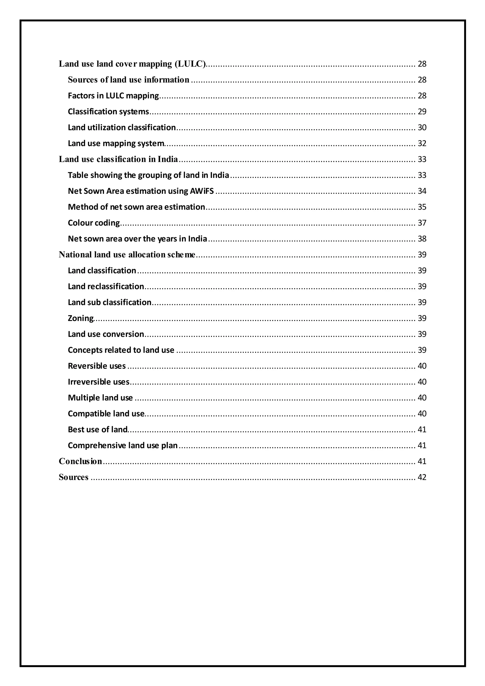LAND USE PLANNING | DOCX