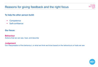 Supporting materials - active listening, feedback and grow model | PDF