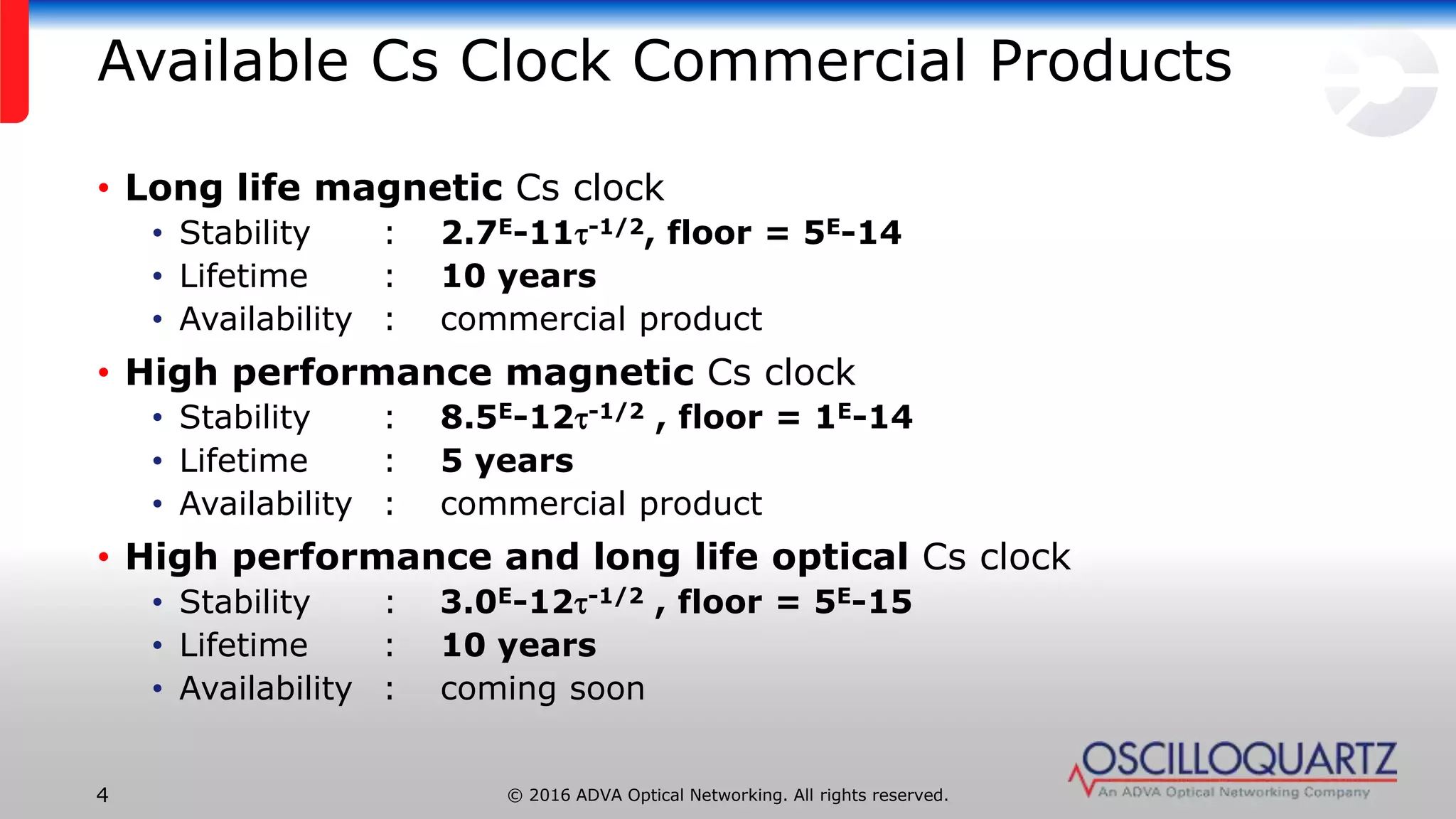 Performance Results of an Optically Pumped Cesium Beam Clock | PPTX