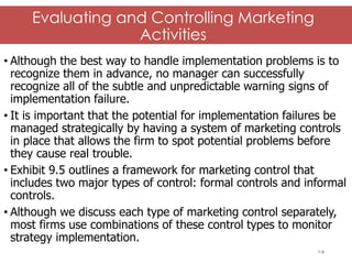 6.2. evaluating and controlling marketing activities | PPT
