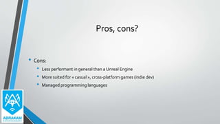 Unity - Game Engine | PPTX