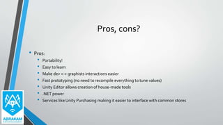 Unity - Game Engine | PPTX