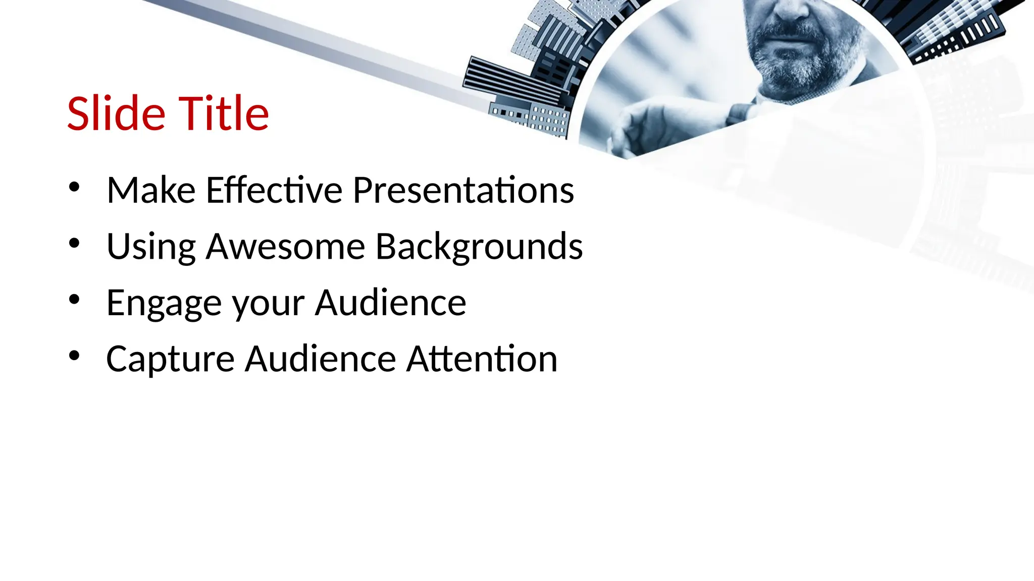 business man presentation show with good pics | PPTX