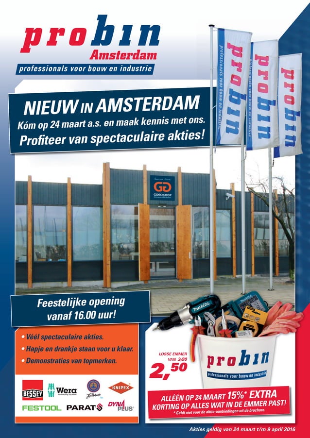 Openingsbrochure probin Amsterdam | PDF