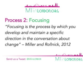 Motivational Interviewing (MI) Club - The 4 MI Processes | PDF