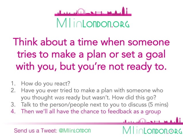 Motivational Interviewing (MI) Club - The 4 MI Processes | PPT