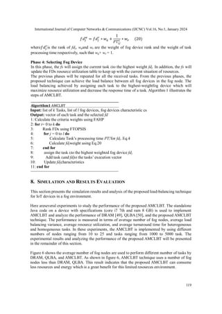 Adaptive Multi-Criteria-Based Load Balancing Technique for Resource Allocation in Fog-Cloud ...