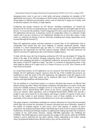 Adaptive Multi-Criteria-Based Load Balancing Technique for Resource Allocation in Fog-Cloud ...