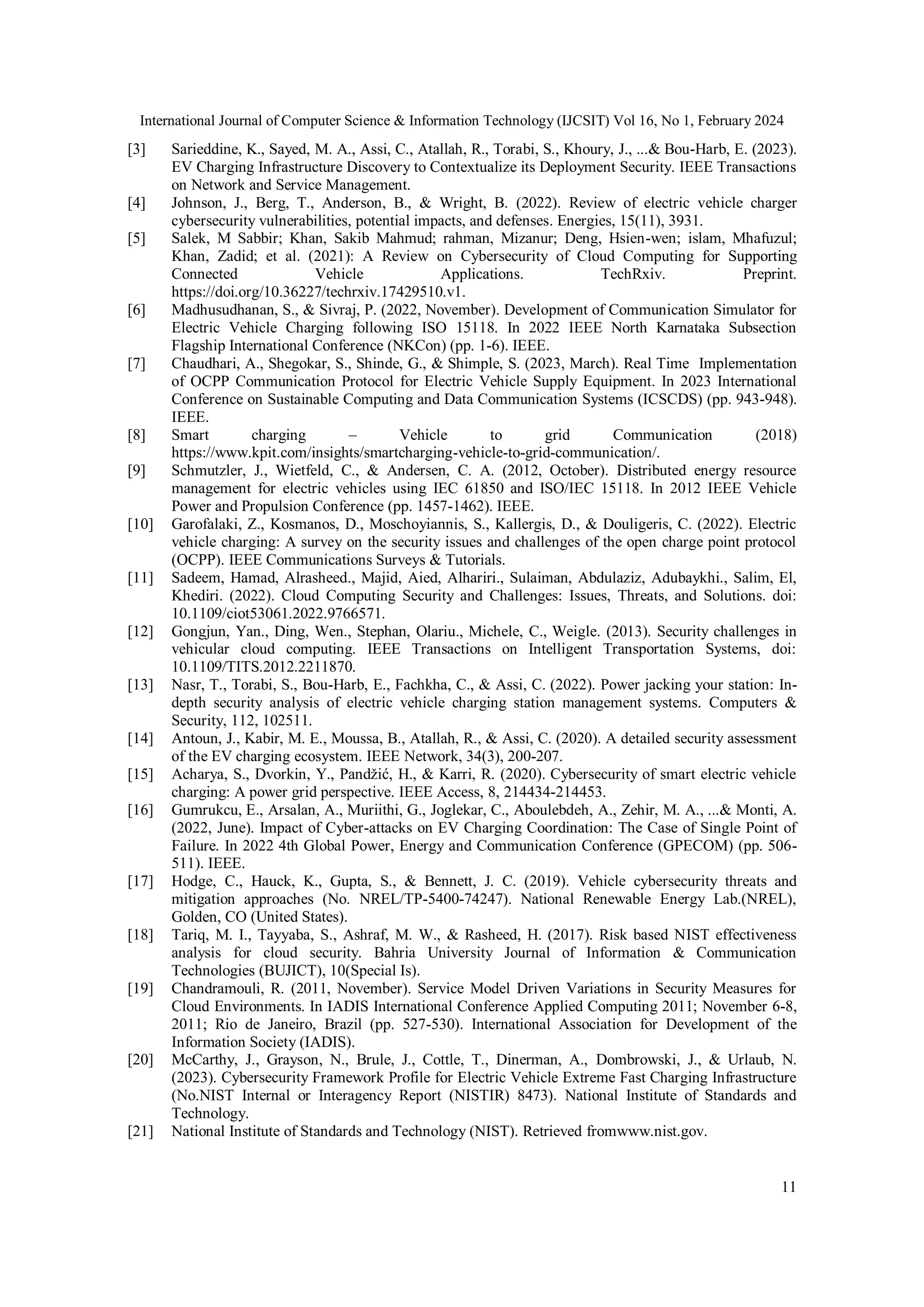 Exploring the EV Charging Ecosystem and Performing an Experimental Assessment of its Cloud and ...