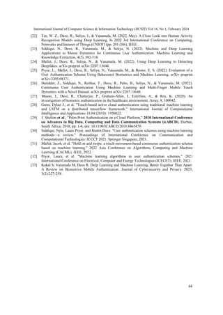 From Clicks to Security: Investigating Continuous Authentication via Mouse Dynamics | PDF