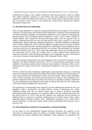 From Clicks to Security: Investigating Continuous Authentication via Mouse Dynamics | PDF