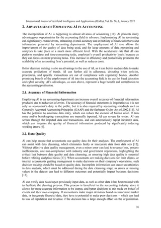 Exploring the Integration of Artificial Intelligence into the Functions of an Accounting ...